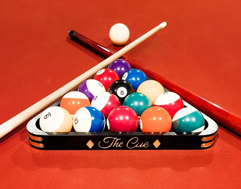 Custom Rack Pool Triangle Billiards Triangle Gift for - Etsy