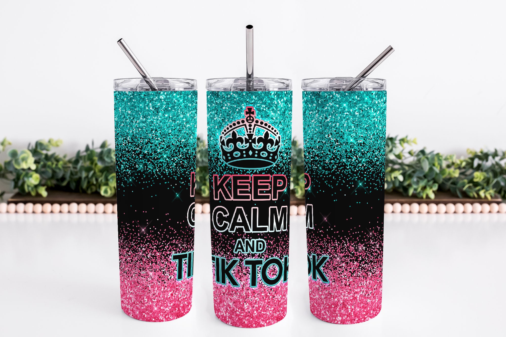 Keep Calm and Tik Tok - 20oz. Insulated Tumbler - Etsy