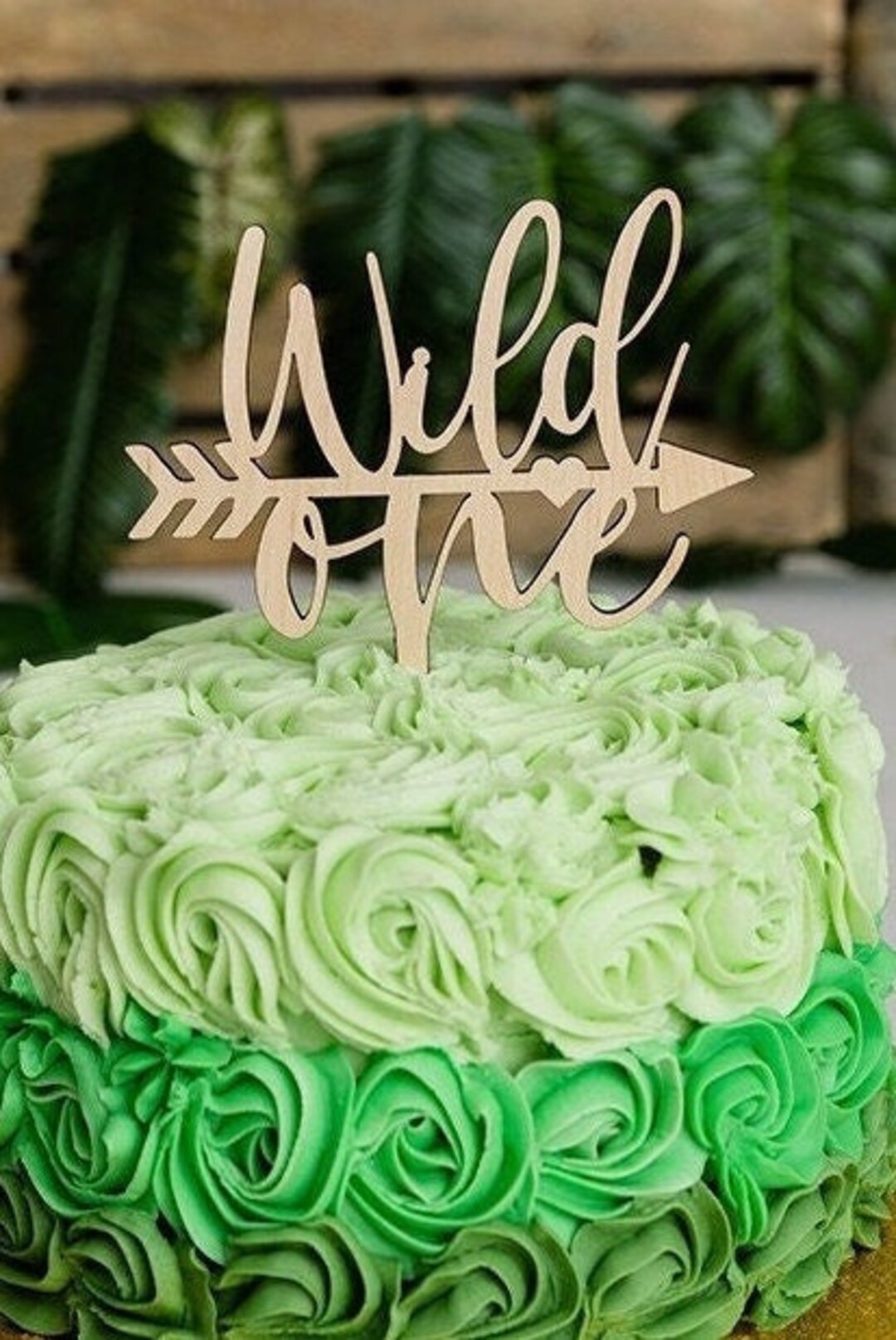 Wild One Cake Topper, Birthday Celebration, Photo Prop - Etsy