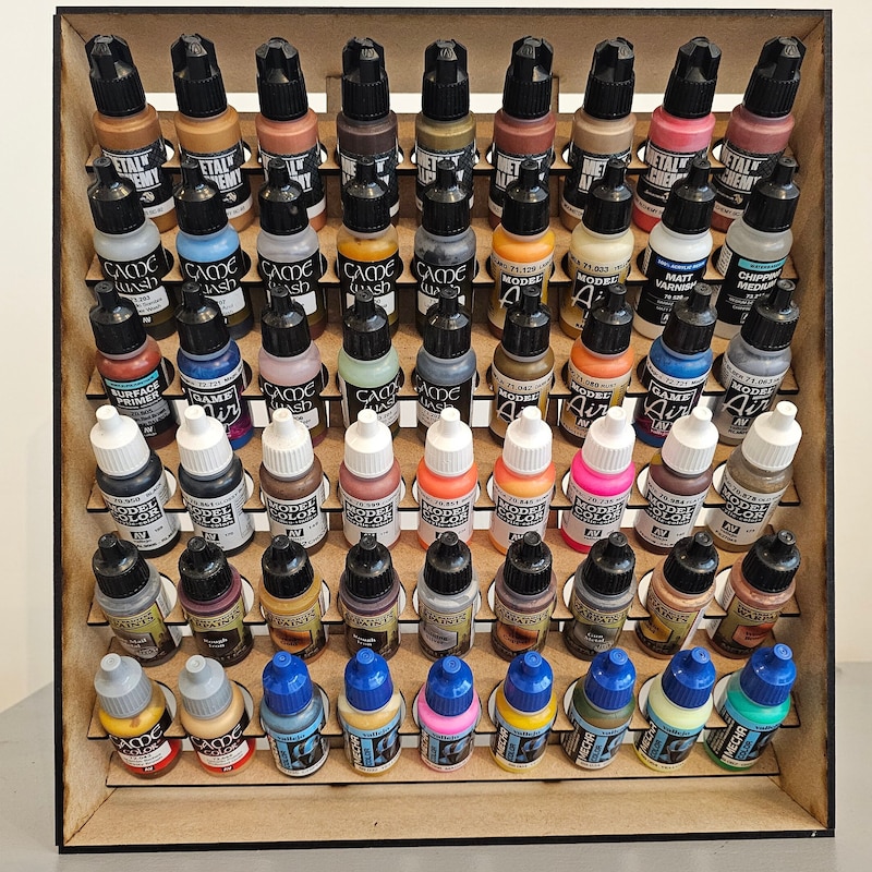 Paint Brush Storage Rack - Etsy UK