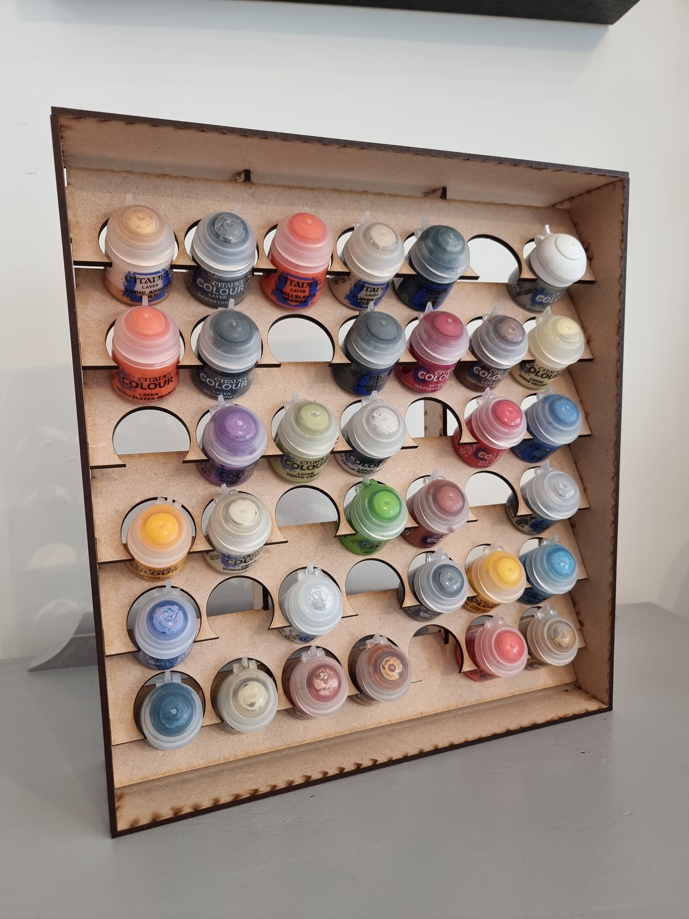 42 Paint Rack Fits All Citadel / Games Workshop Paints, Quick Delivery ...
