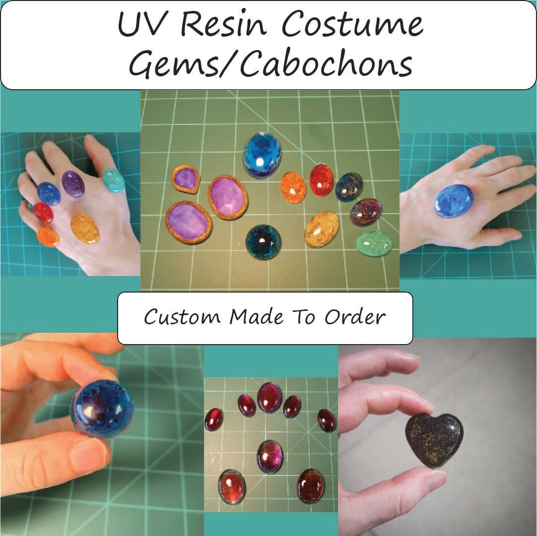 CUSTOM UV Resin Cosplay Gems - Etsy