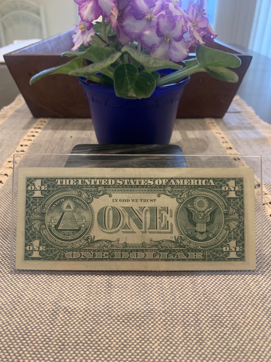 1 Dollar Note Fancy Serial Number, Radar, Series 2017 A - Etsy