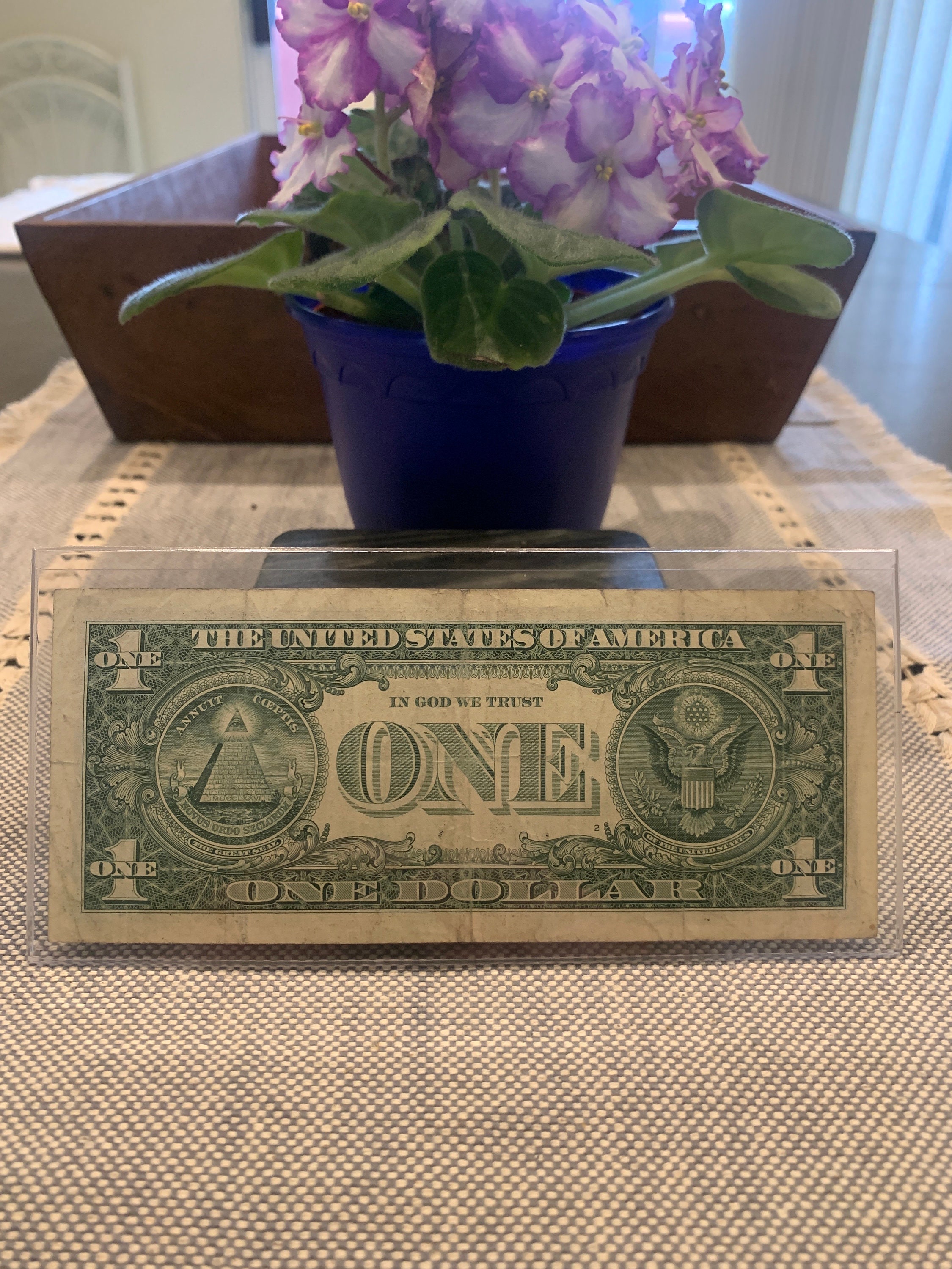 Fancy Serial Number 1 Dollar Note, Series 2017 - Etsy