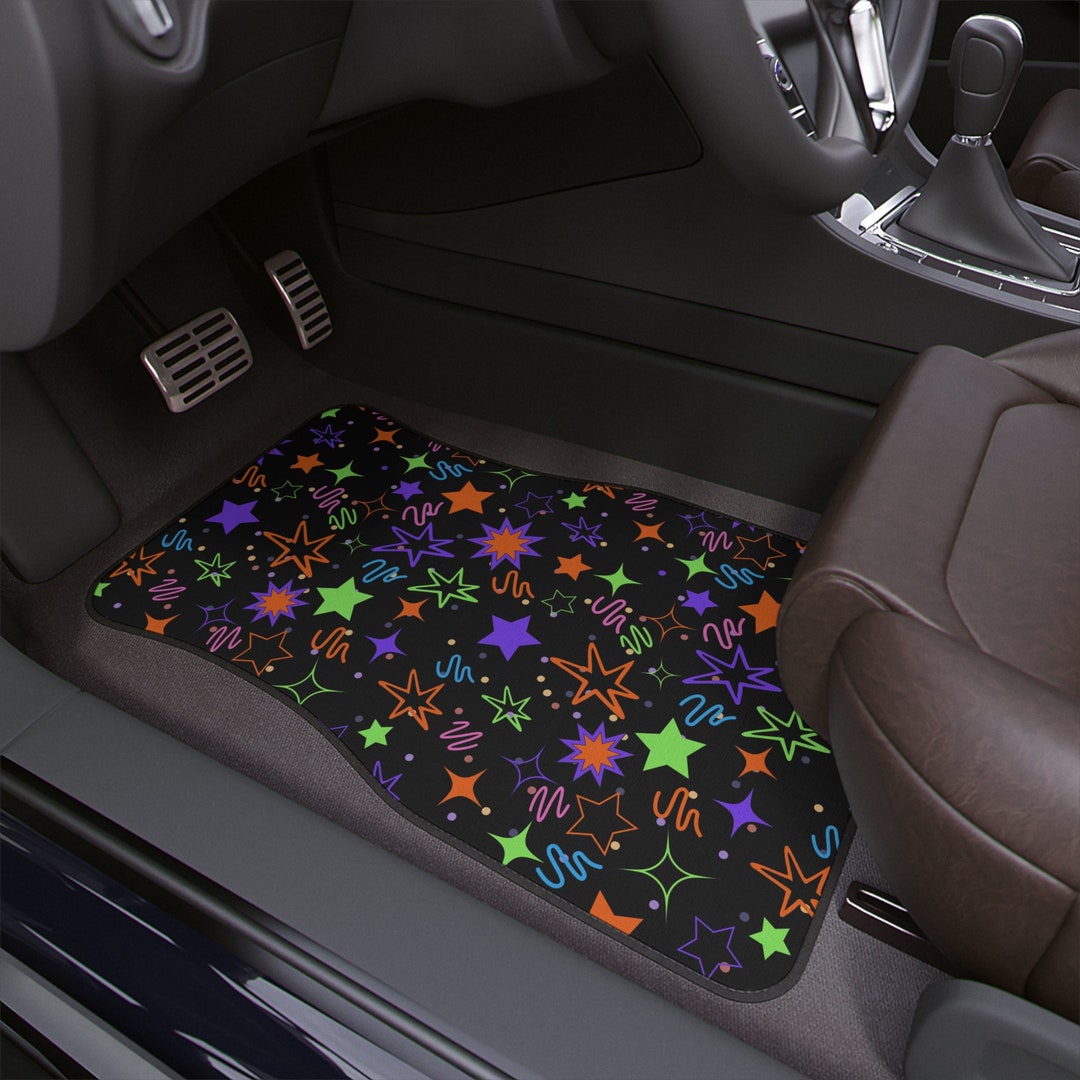 Retro 80s Arcade Car Floor Mats - Each Mat Sold Separately - 2 0f Each ...