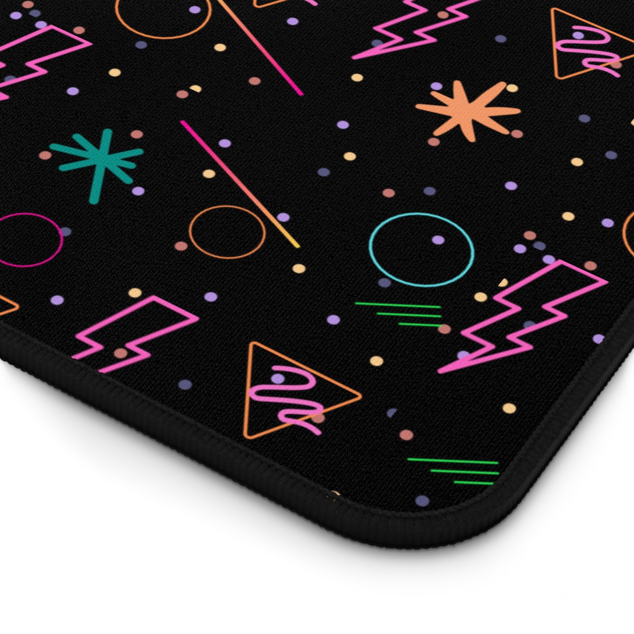 Retro 80s Arcade Desk Mat Mouse Pad for Computer Laptop 3 Sizes ...