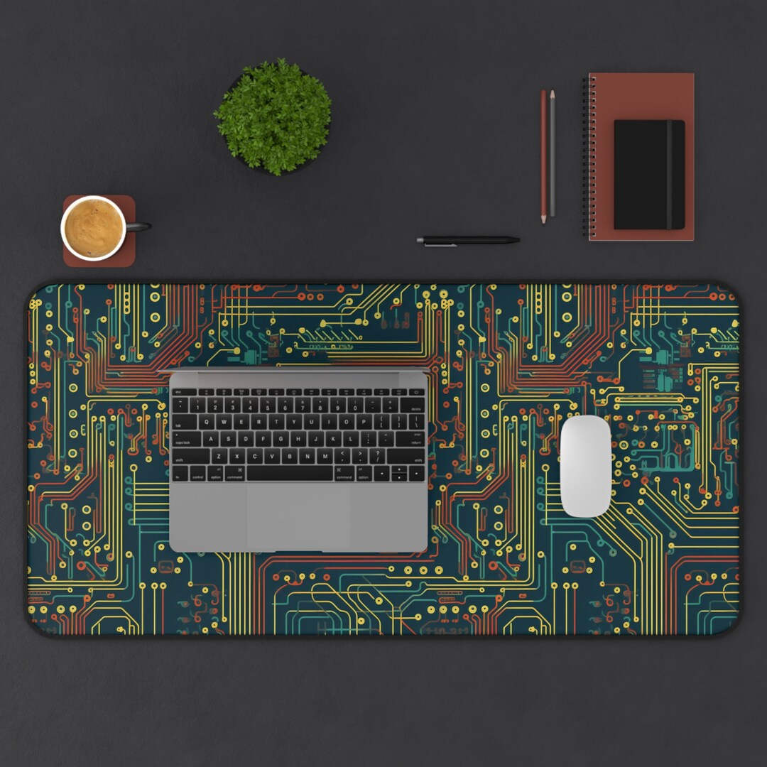 Circuit Board Desk Mat Mouse Pad - 3 Sizes! - Etsy