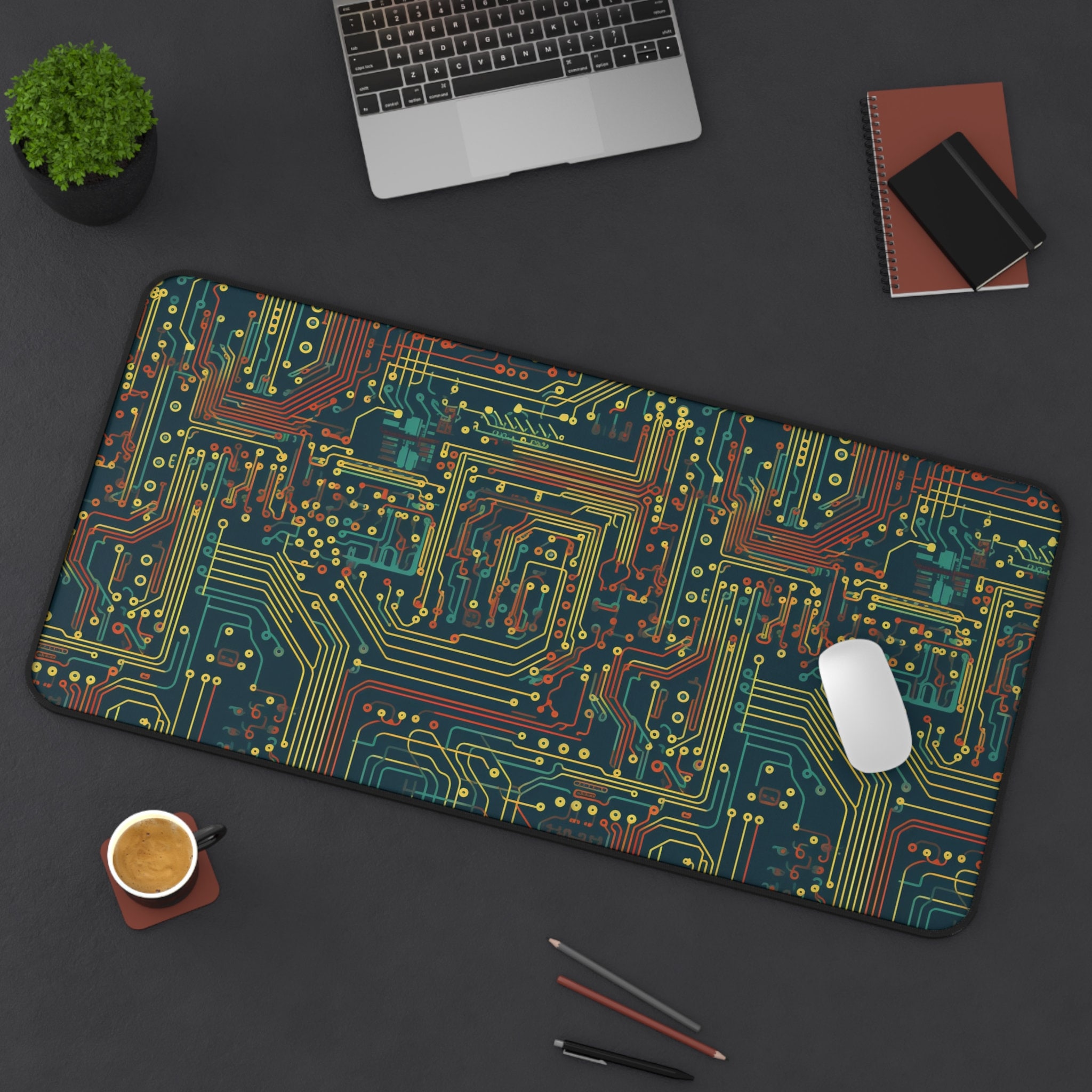 Circuit Board Desk Mat Mouse Pad 3 Sizes - Etsy