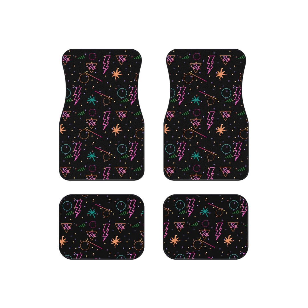 Retro 80s Arcade Car Mats (set of 4) - Etsy