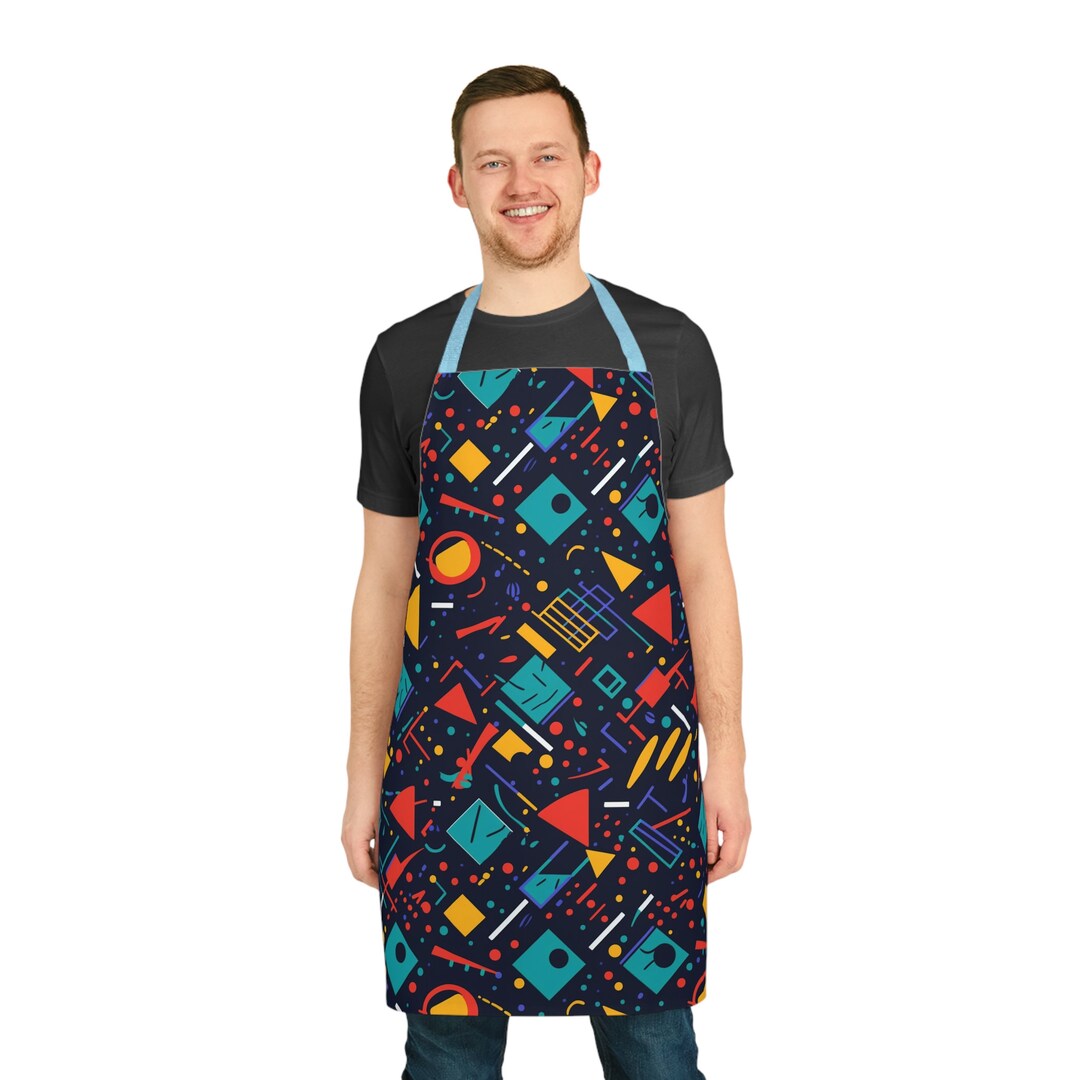 80s Retro Apron Gardening Chef Grill Master - Multiple Strap Colors! - Etsy