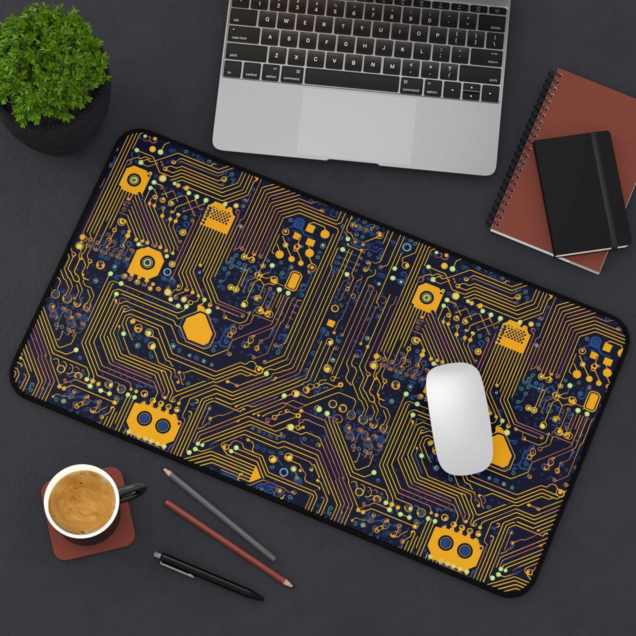Circuit Board Desk Mat Mouse Pad - 3 Sizes! - Etsy