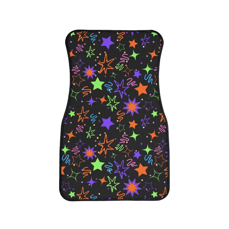Retro 80s Arcade Car Floor Mats - Each Mat Sold Separately - 2 0f Each ...