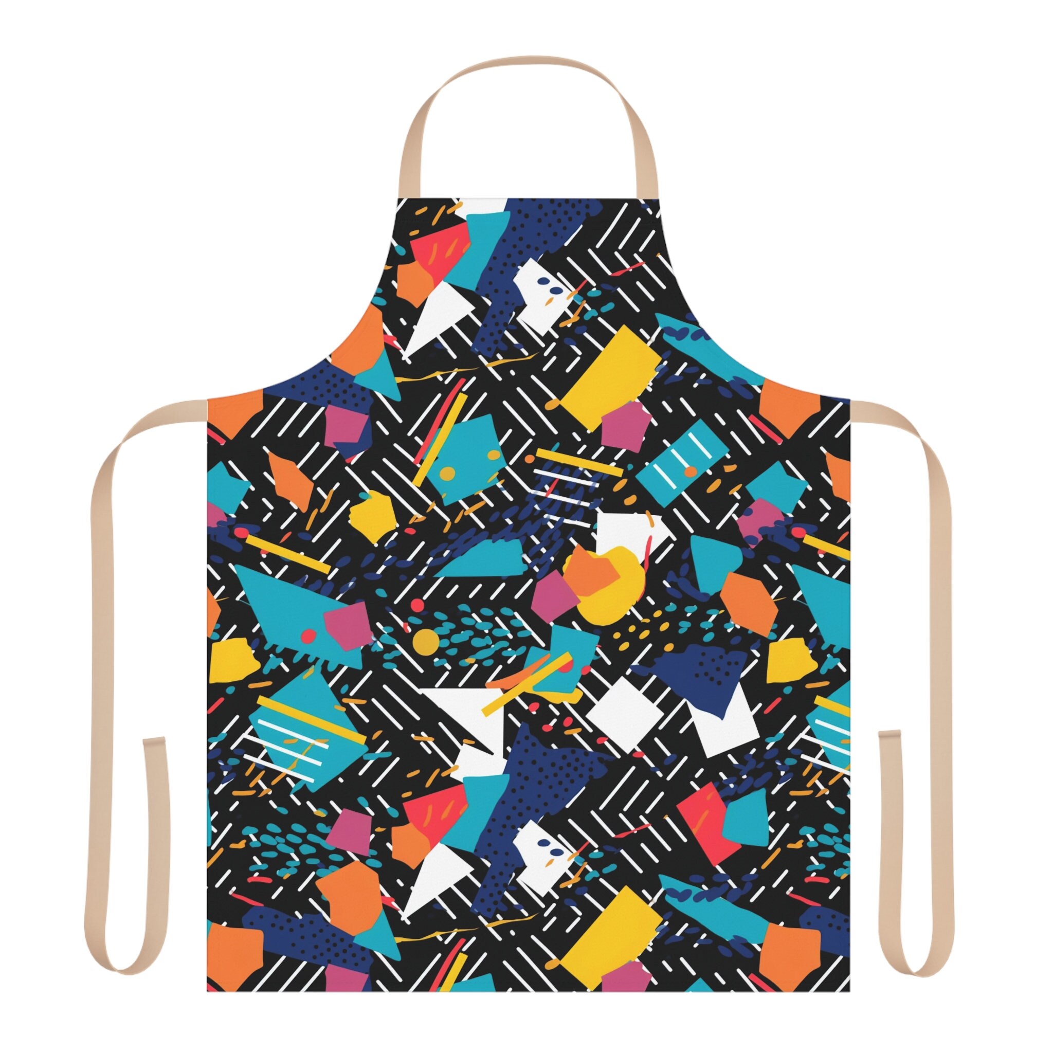 80s Retro Apron - Gardener Chef Grill Master - Multiple Strap Colors ...
