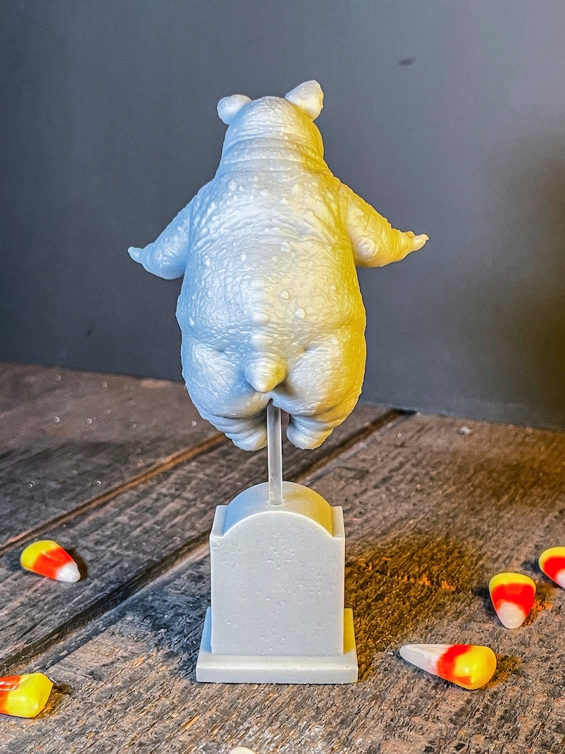 3D Printed Spooky Cute Ghost Zombie Hamster - Etsy