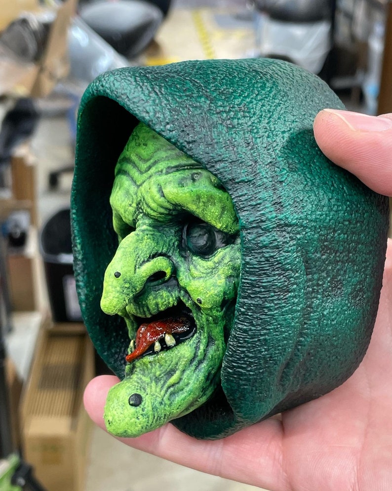 3D Printed Halloween Rotting Witch Jumbo Monster Magnet - Etsy