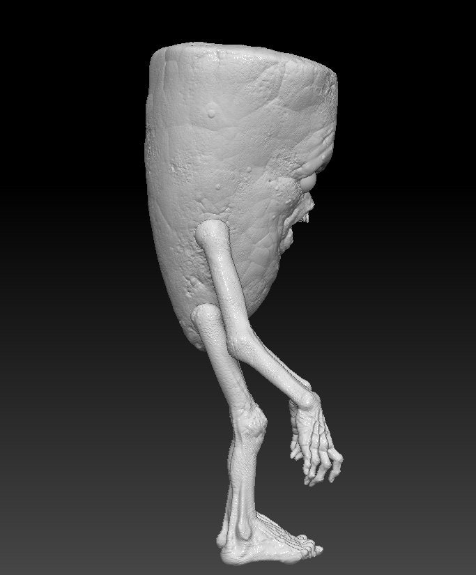 Zombie Candy Corn Spooky Halloween Season 3D Printable File - Etsy