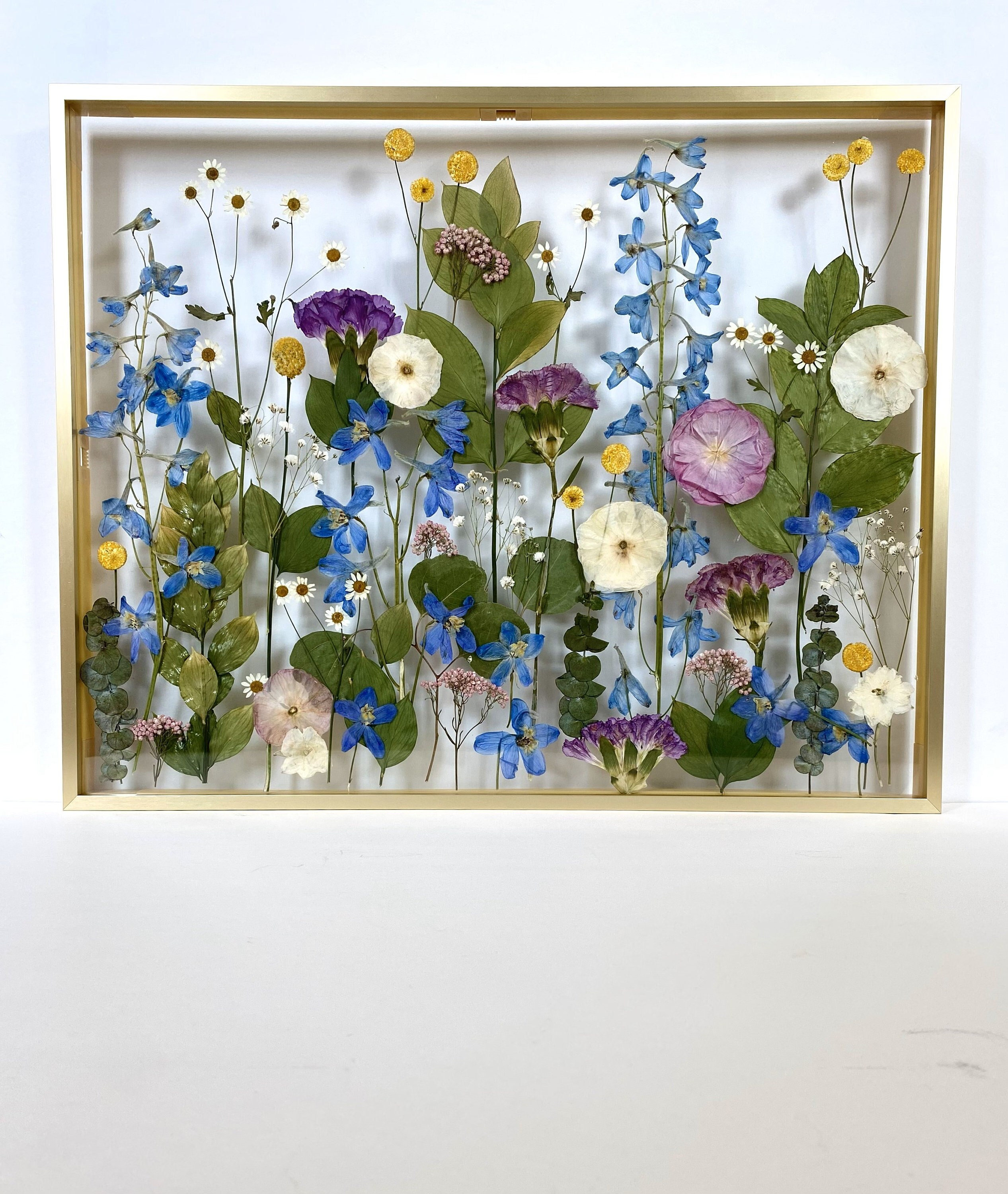 Pressed Flower Frames, Natural Art, Botanical, Bouquet, Floral Art ...