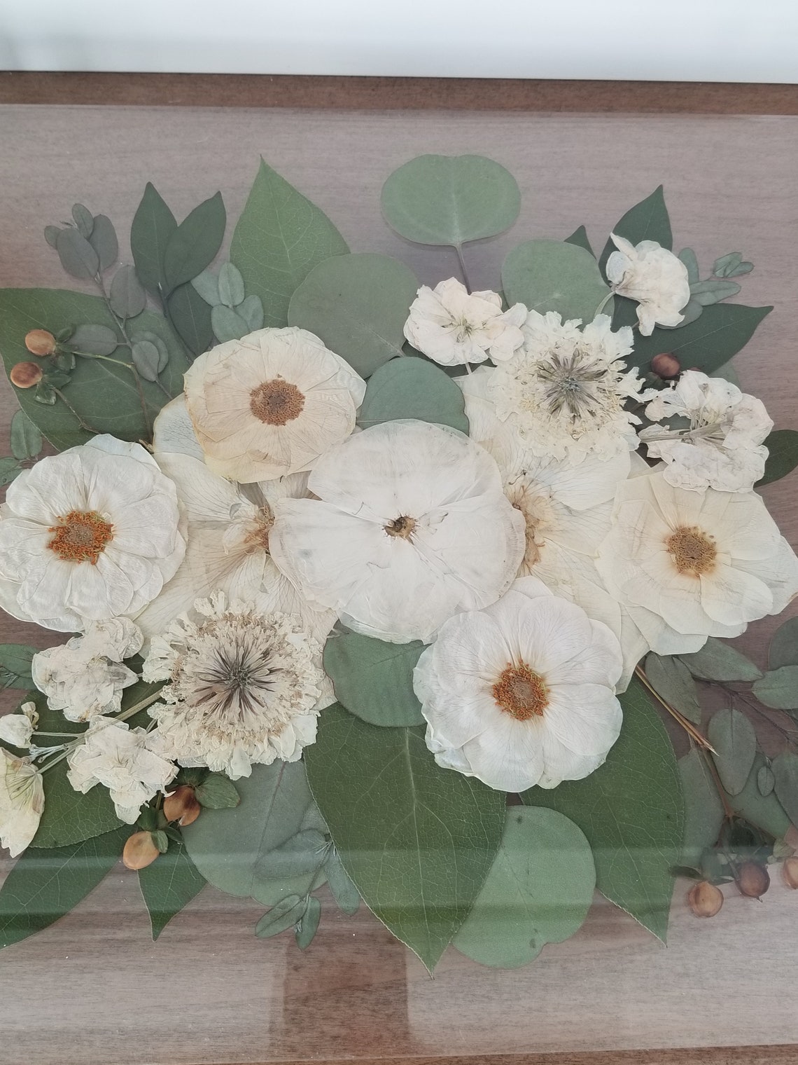 Pressed Flower Frames Natural Art Botanical Bouquet Floral - Etsy