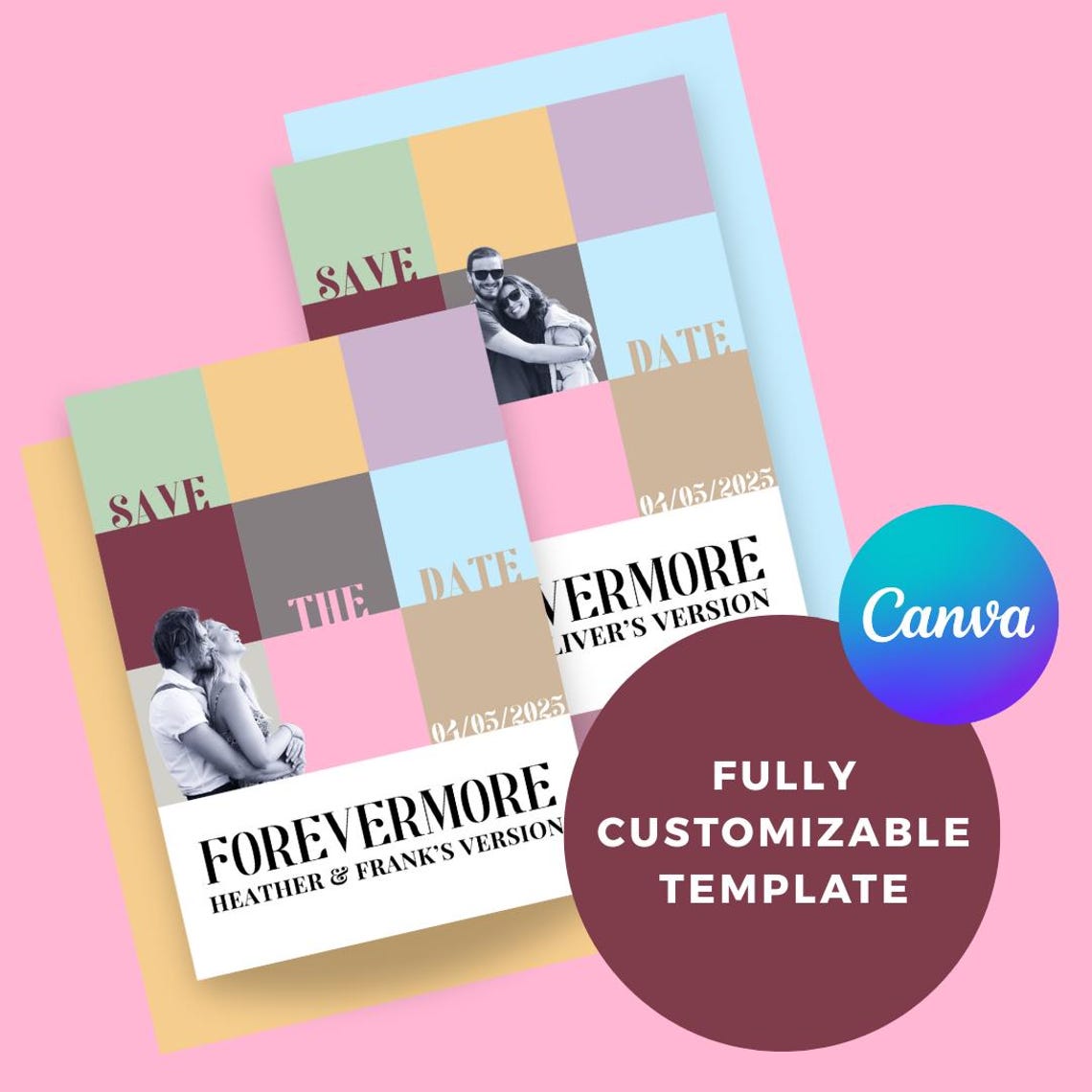 Taylor Swift Eras Inspired Save the Date | Customizable Wedding ...