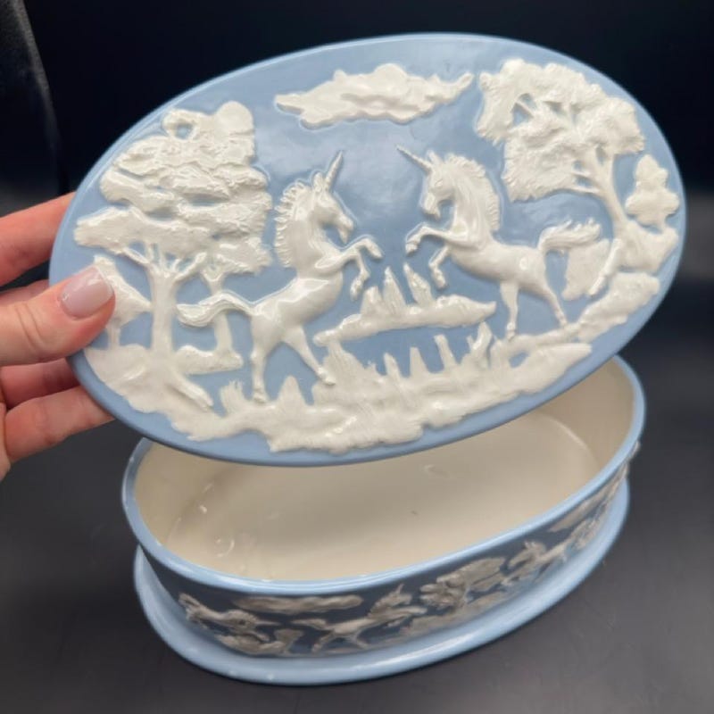 Ceramic Jewelry Box - Etsy