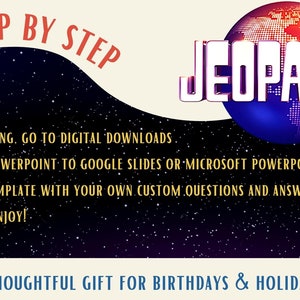 Customizable Jeopardy Template - Etsy