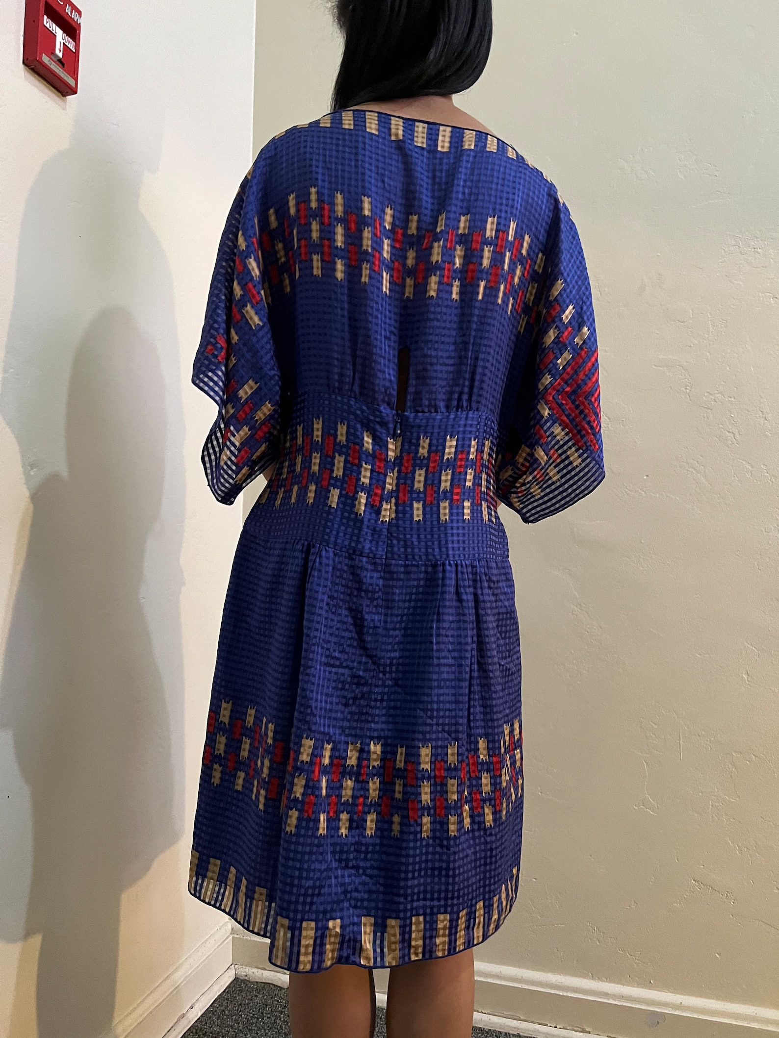 80s Anna Sui Silk Dress - Etsy