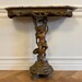 French Provincial Rococo Style Console Table – Putti Pedestal (1960s ...