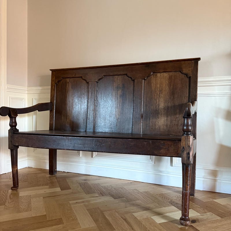 Antique Entry Bench - Etsy