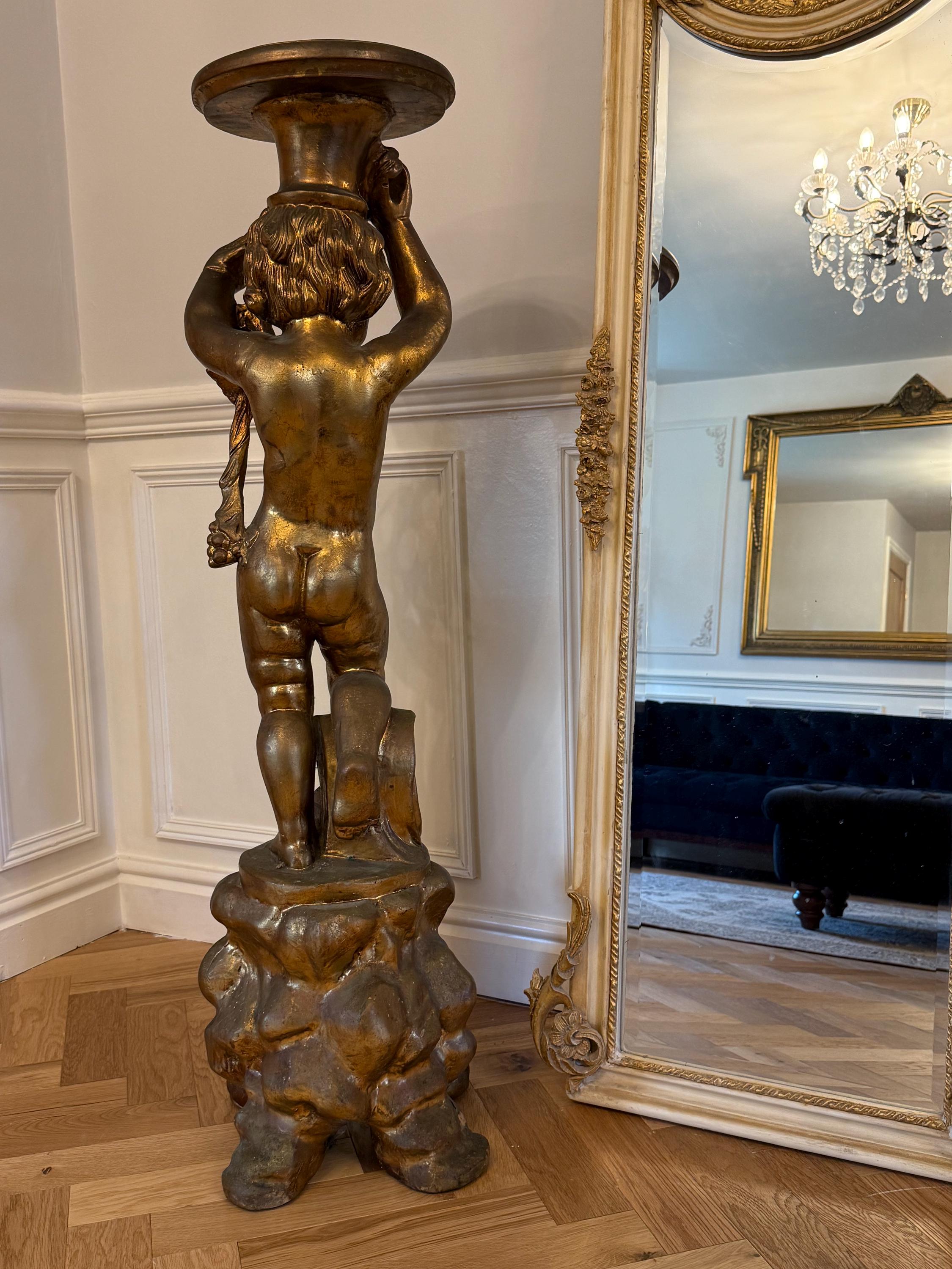 Superb Italian Gueridon / Torchere Cherub Plant Stand - Etsy