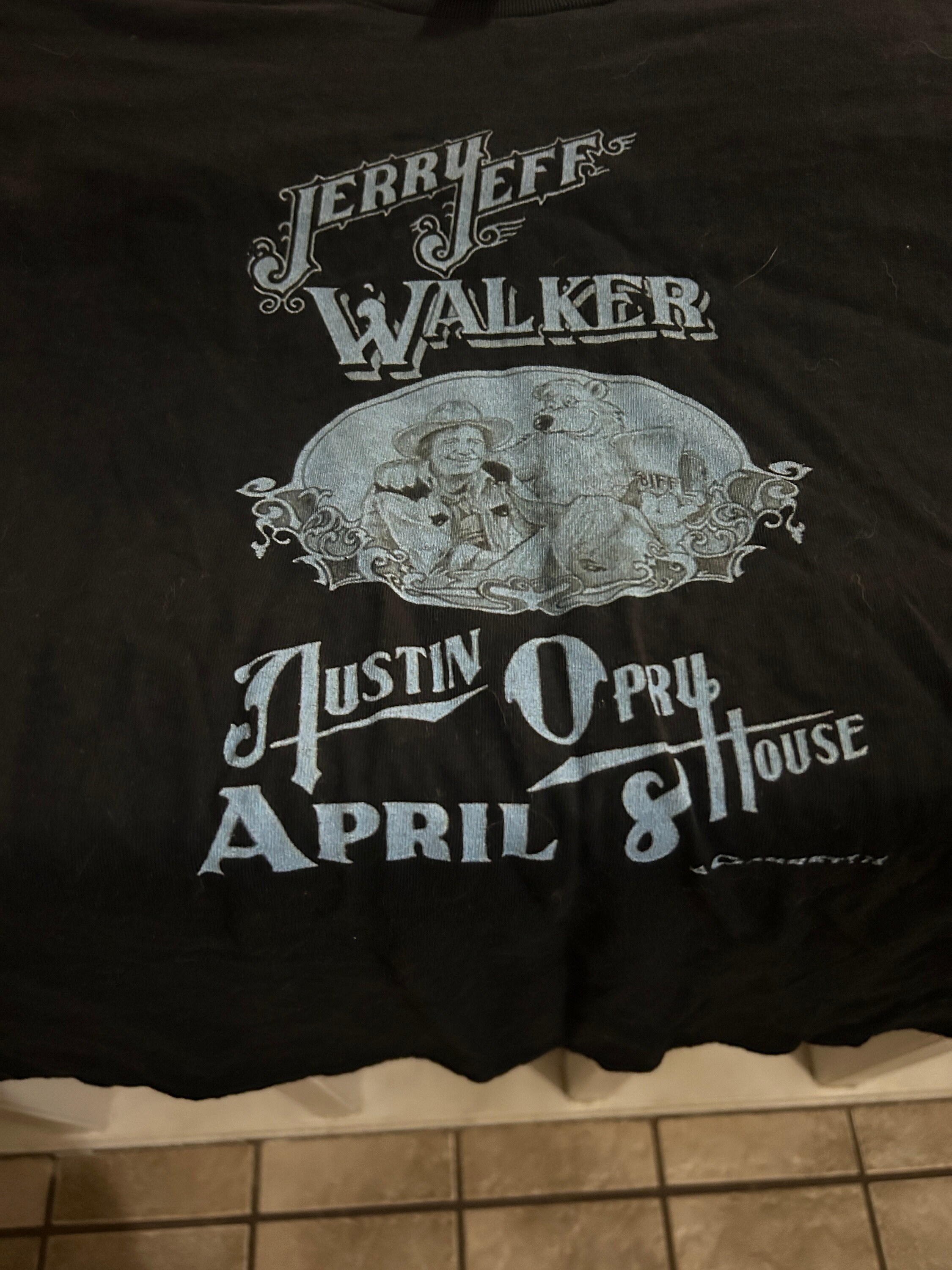 Authentic Reproduction Jerry Jeff Walker, Live at Austin Opry House ...
