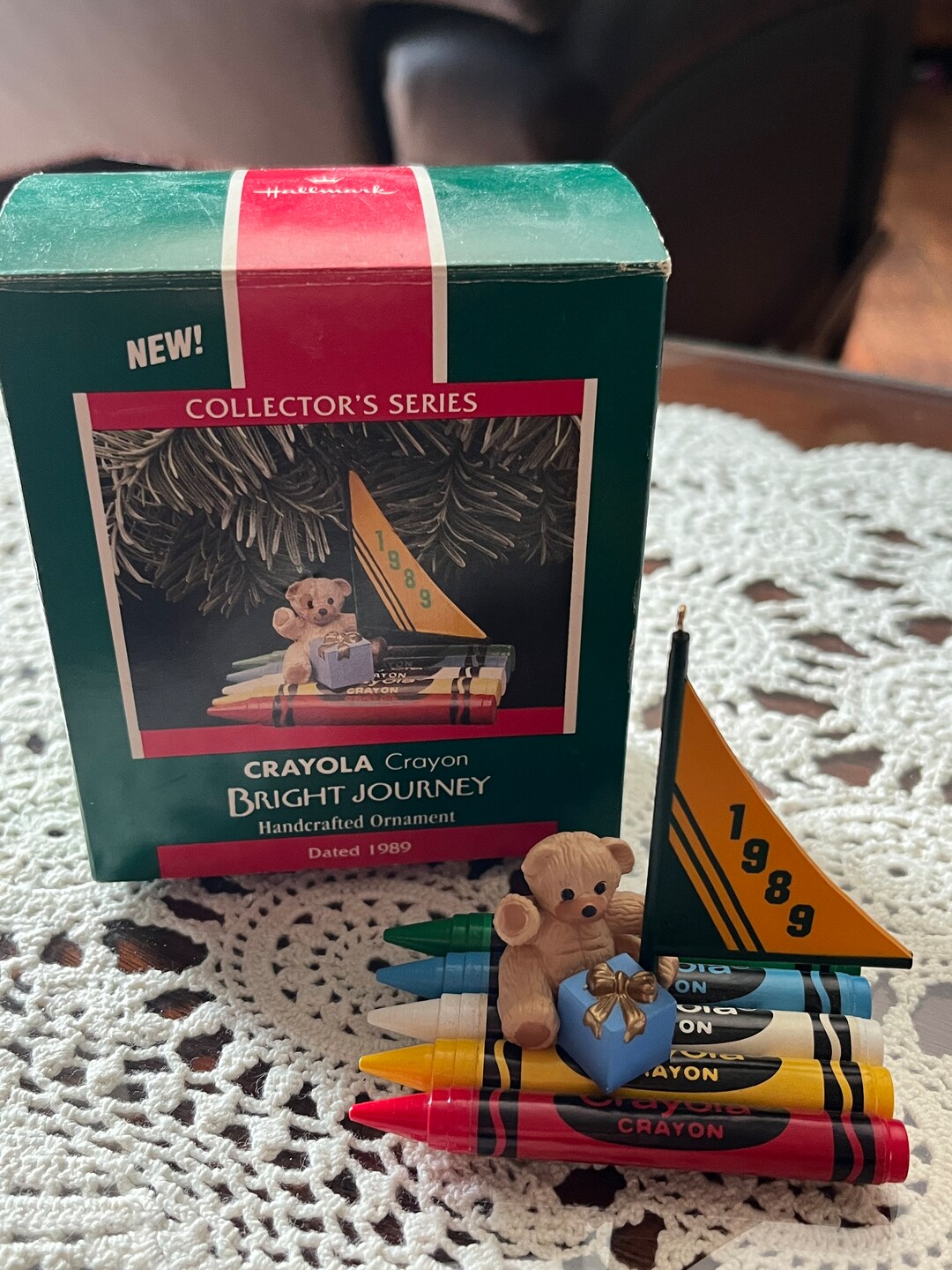 Hallmark Crayola Crayon Bright Journey Ornament - Etsy