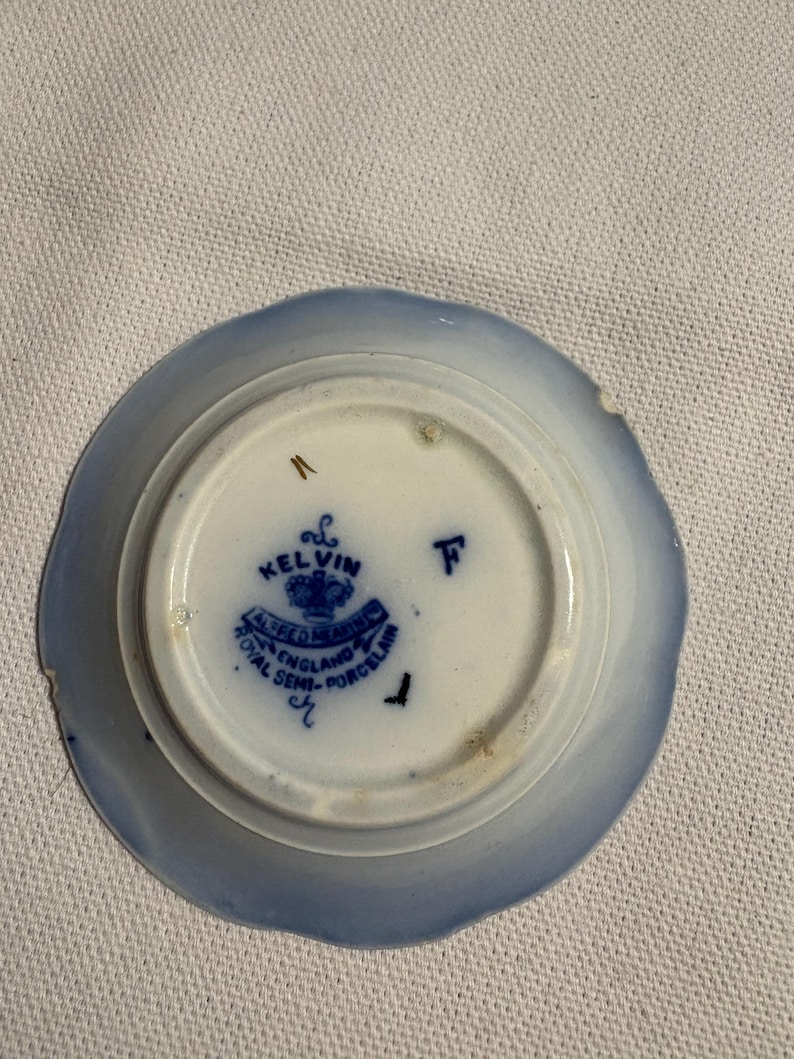 Alfred Meakin Kelvin Royal Semi-procelain Saucer - Etsy
