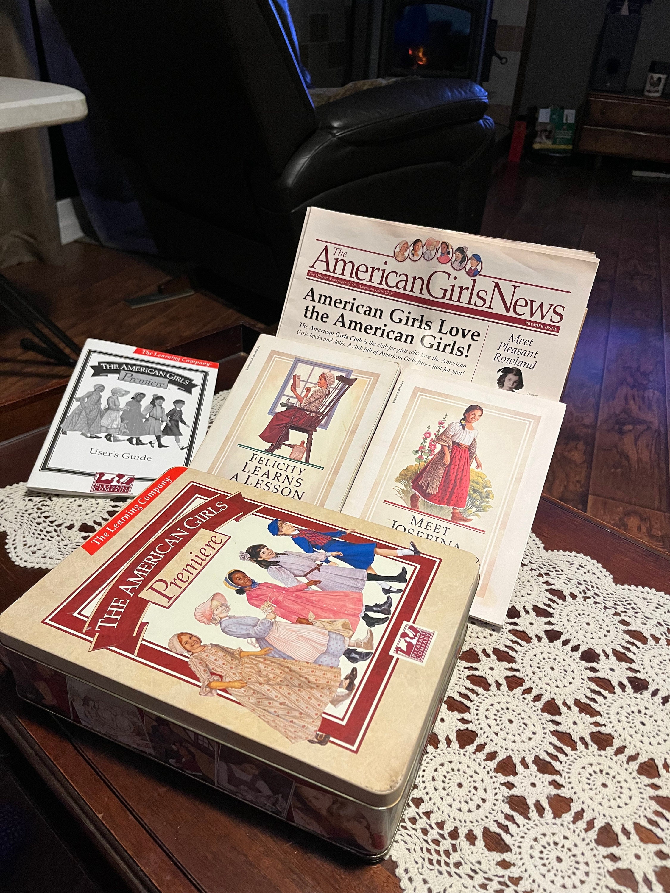 The American Girls Premiere Tin Box Set - Etsy