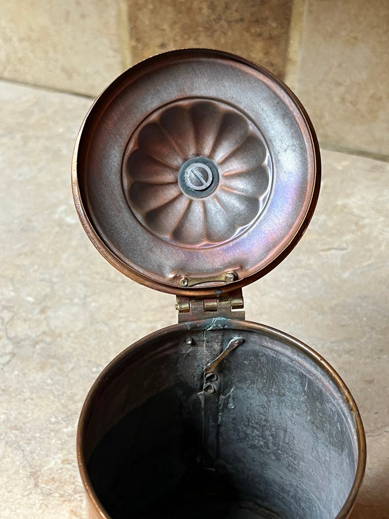 Copper Gooseneck Rome Metal Ware Kettle - Etsy