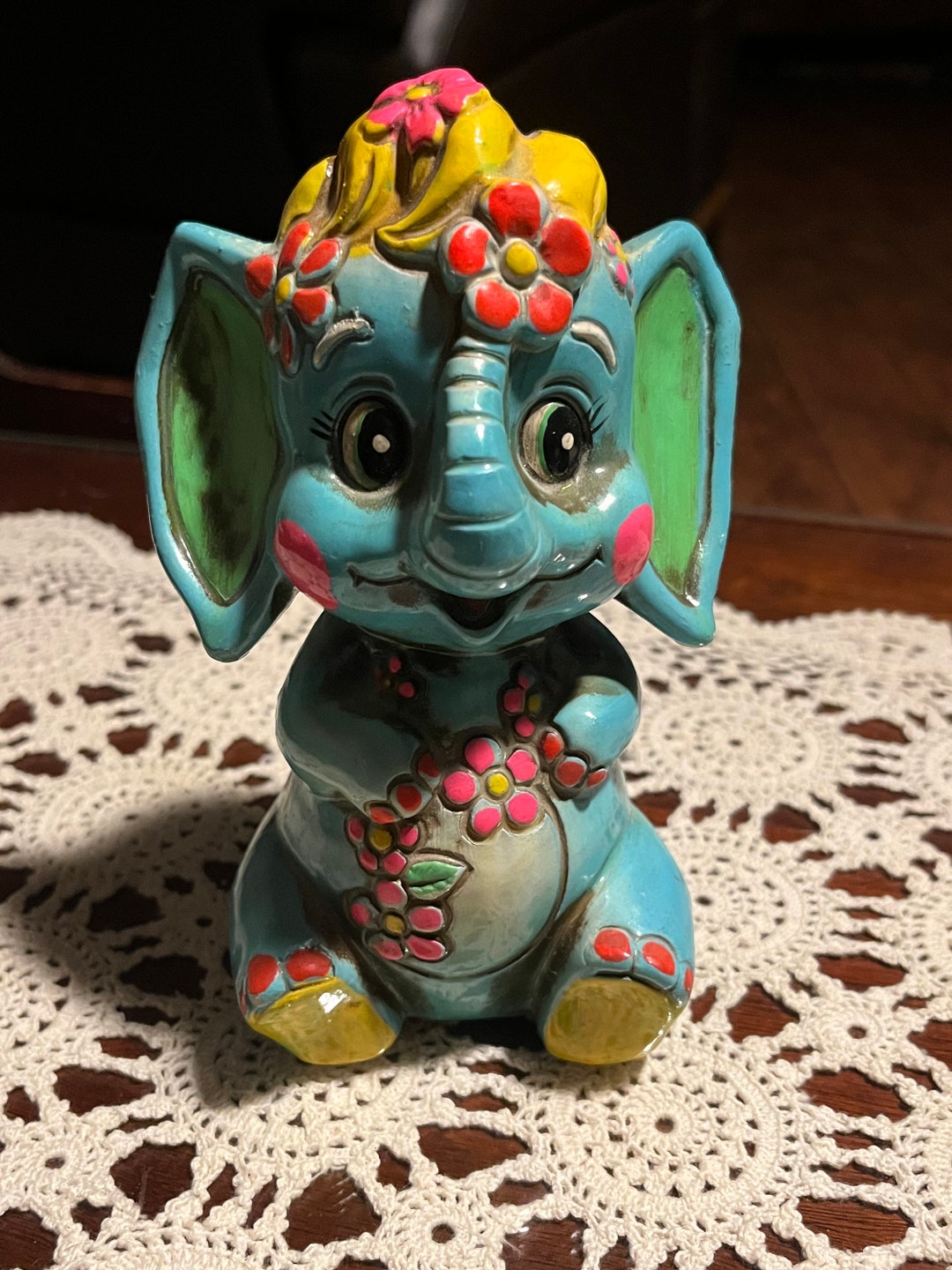 Elephant Bank - Etsy