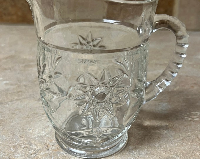 Anchor Hocking Early American Prescut Star of David Pattern Small ...