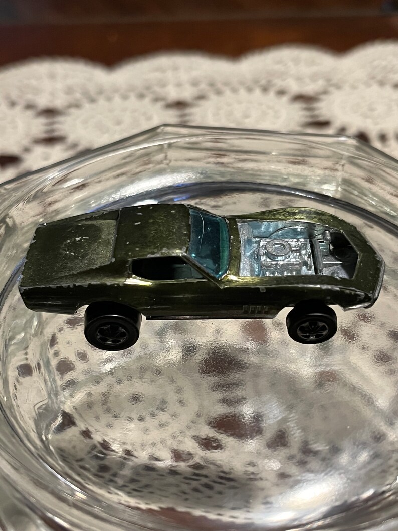 Hot Wheels Redline Custom Corvette 1967 Olive Sweet Sixteen Car - Etsy