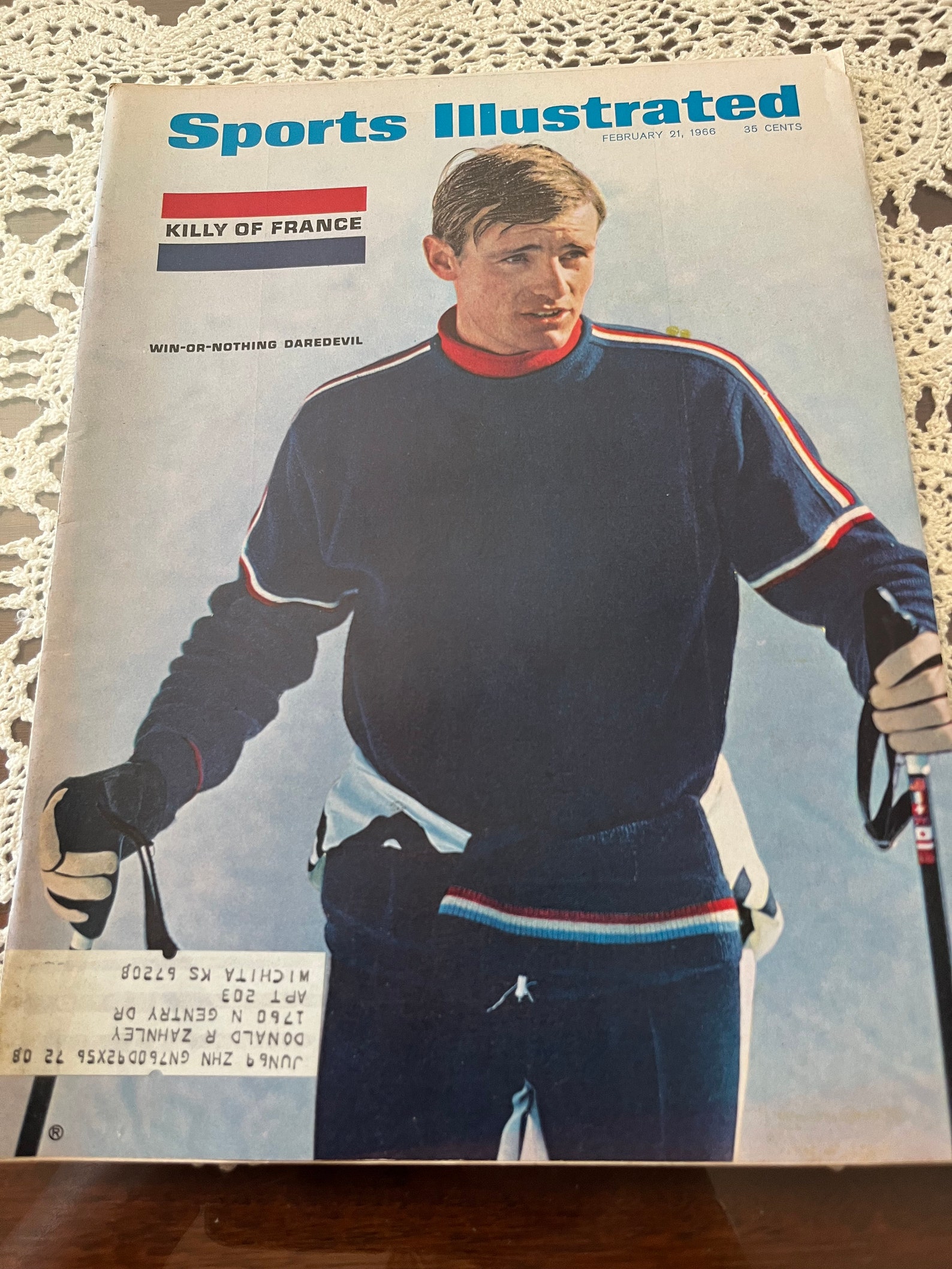 Sports Illustrated February 21, 1966 Magazine / Killy of France / Win ...