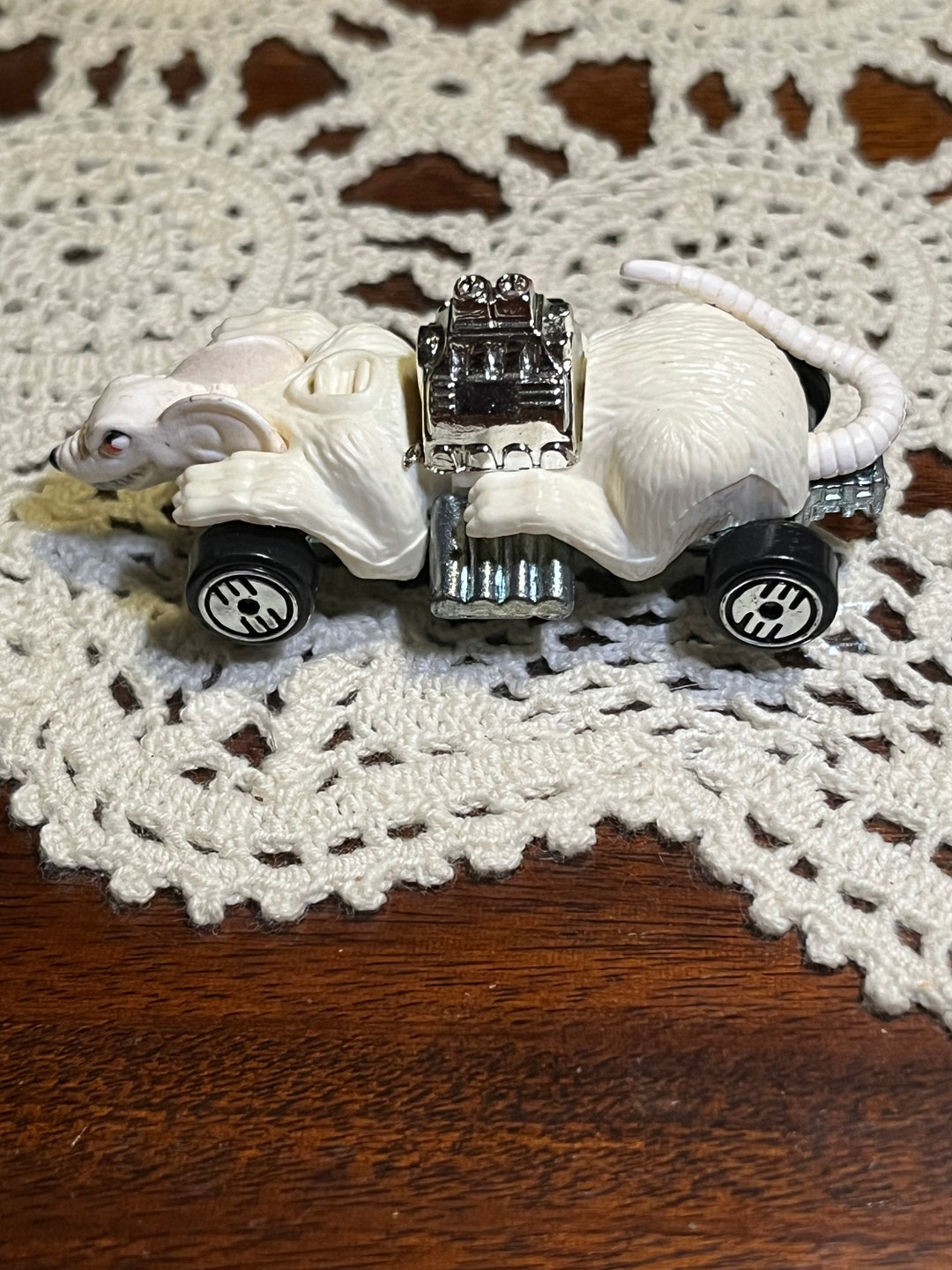 Mattel Inc. 1988 White Ratmobile Rat Toy Car - Etsy