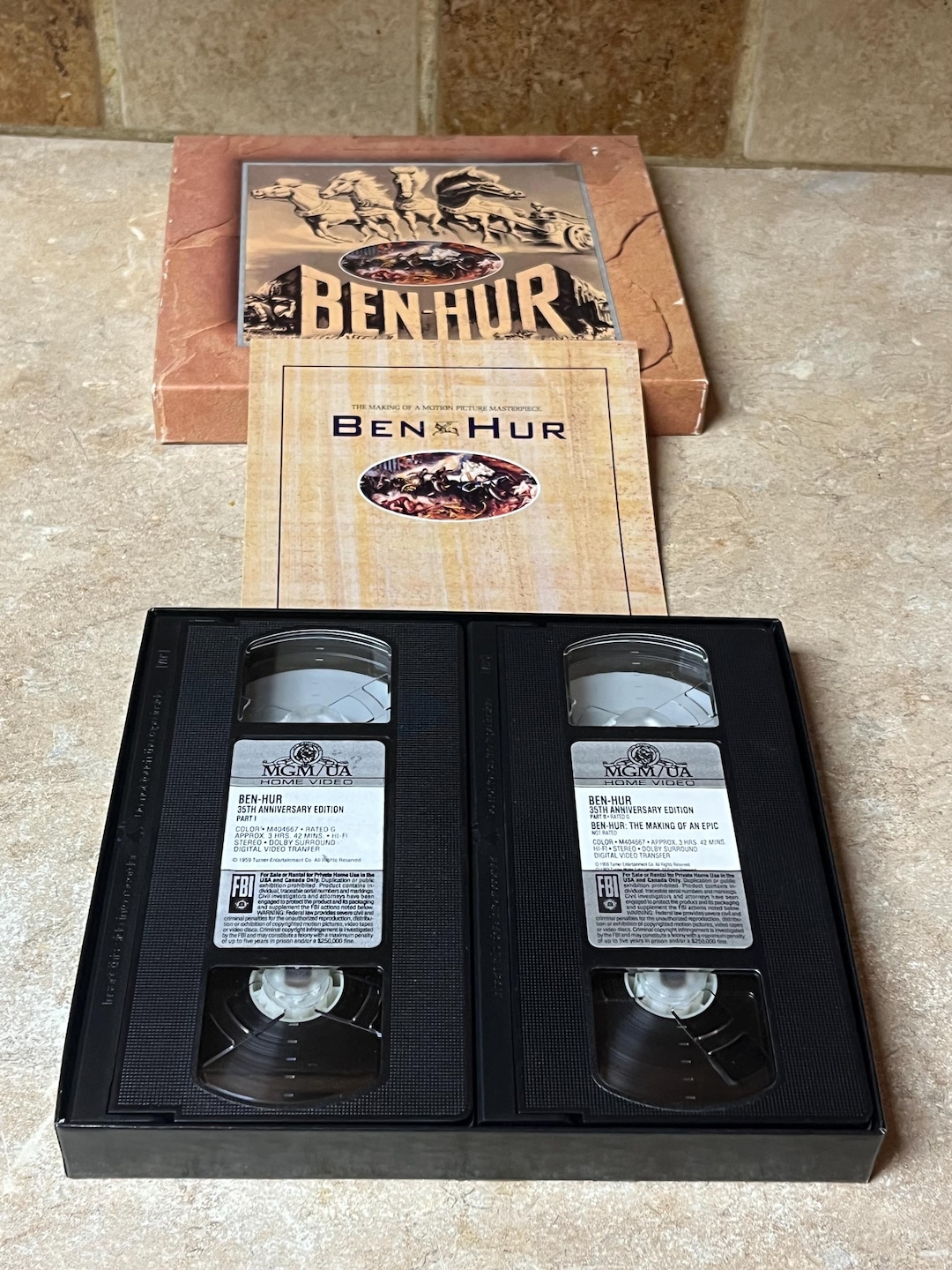 Ben-hur VHS 35th Anniversary Edition Box - Etsy
