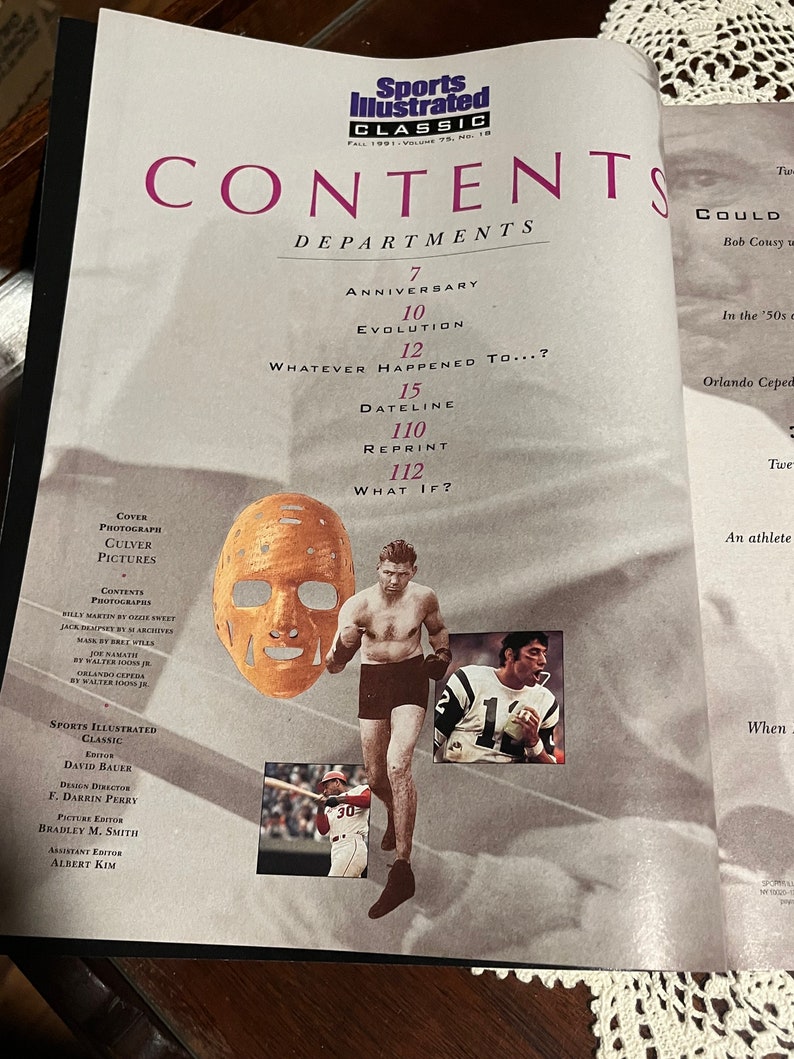 Sports Illustrated Special Issue: A Celebration of Yesterday's Heroes ...