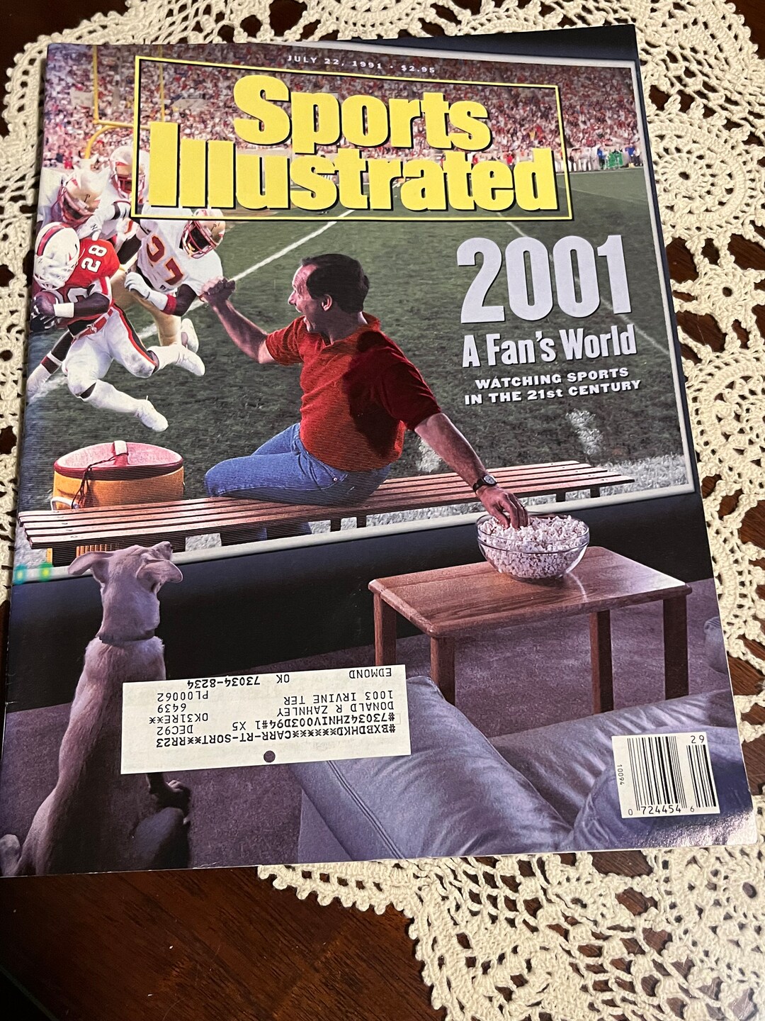 Sports Illustrated July 22, 1991 / 2001 A Fan's World Watching in the ...
