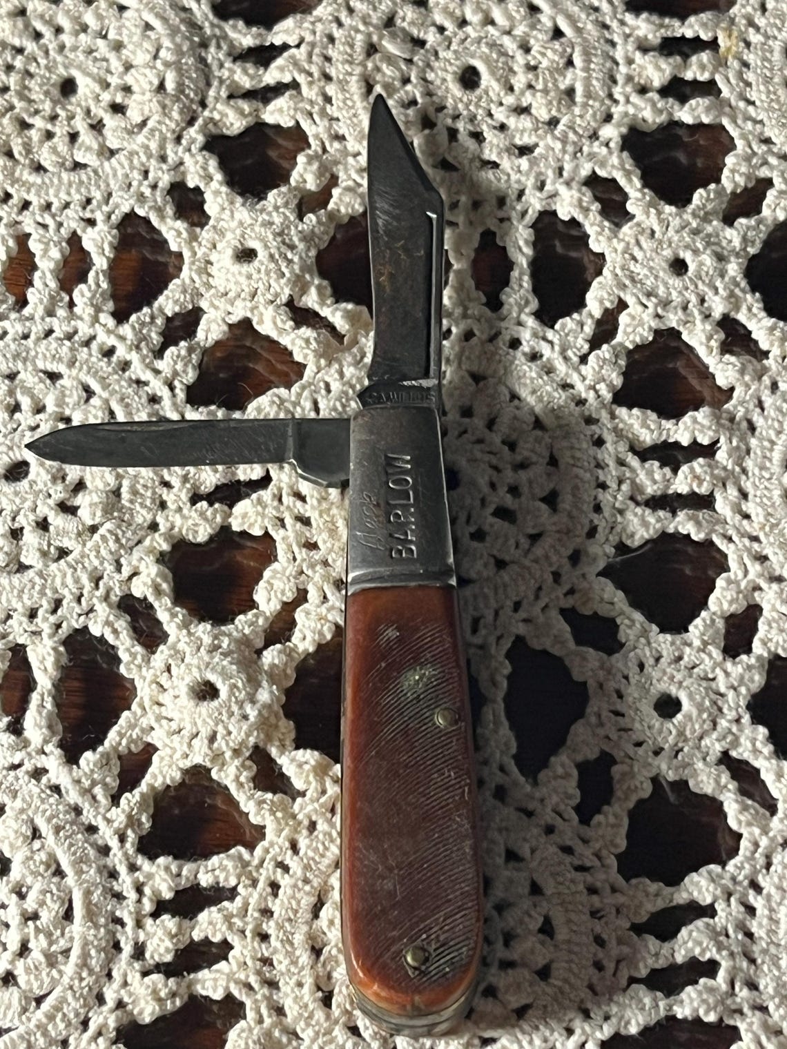 Barlow Two Blade Pocket Knife - Etsy