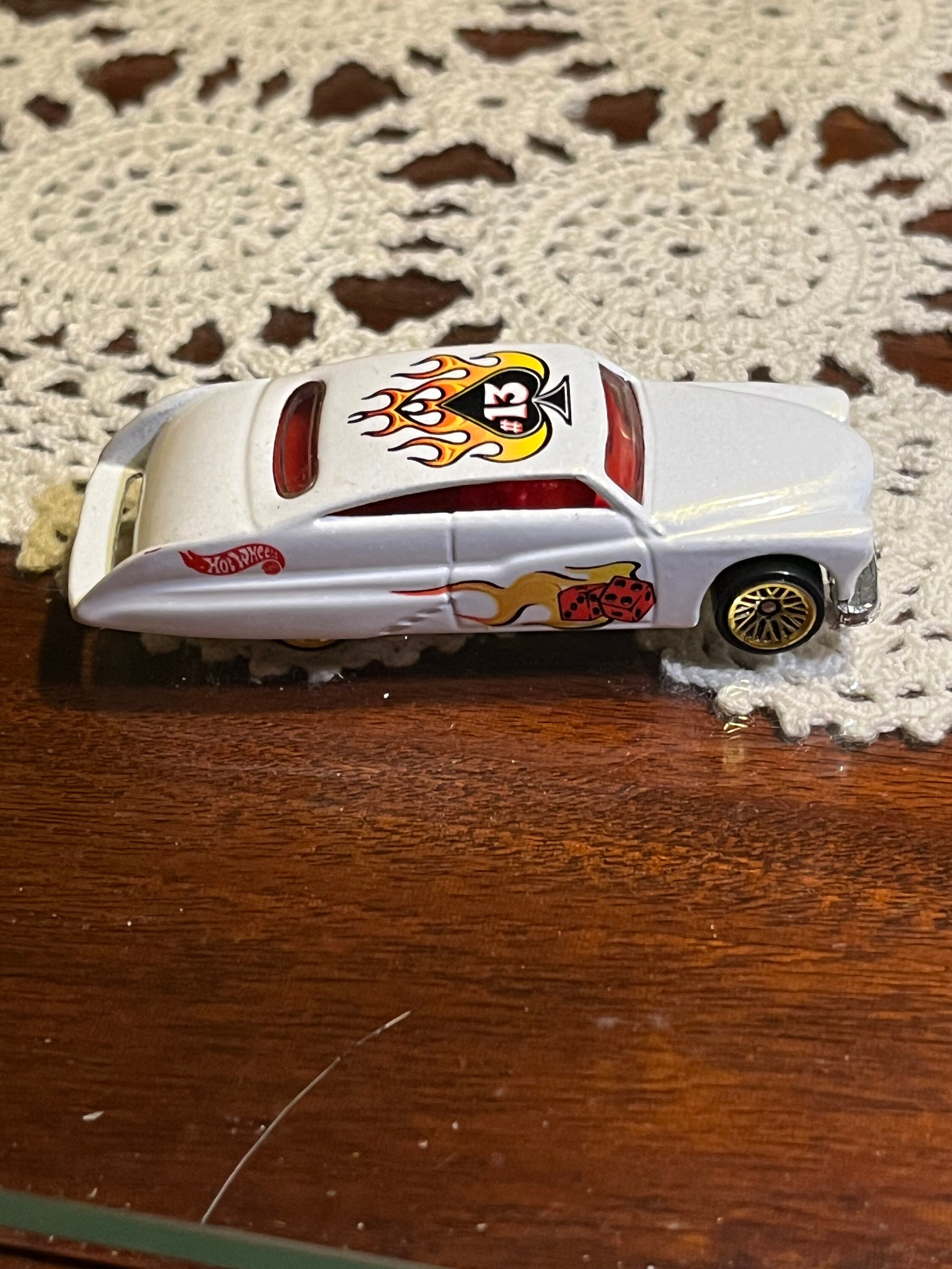 1989 Mattel Hot Wheels Rockabilly Hot Rod Die Cast #13 With Flaming ...