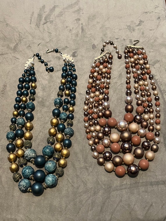 Vintage beaded necklaces - Gem