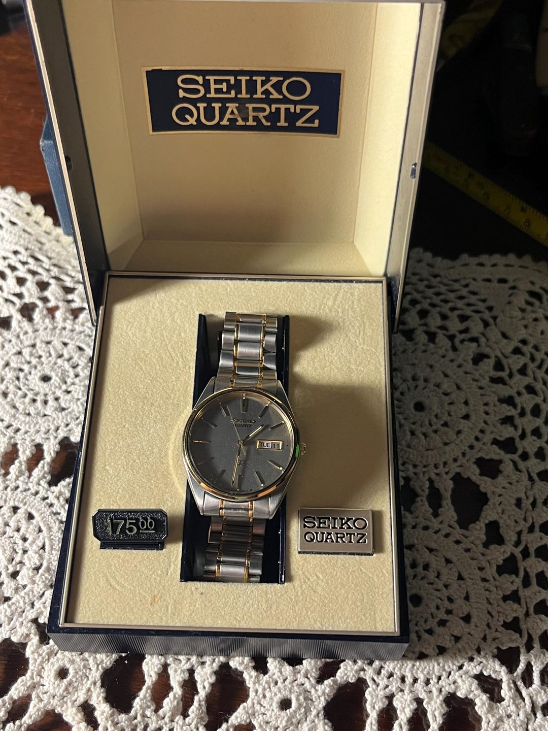 Men's Seiko Quartz Watch Still in Original Box - Etsy
