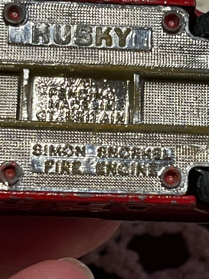 Husky Corgi Simon Snorkel Fire Engine - Etsy