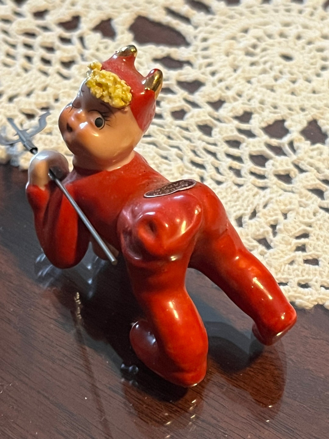 Winking Devil Girl From Japan - Etsy