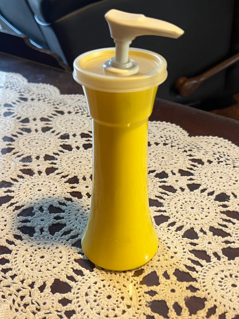 Tupperware Yellow Dispenser - Etsy