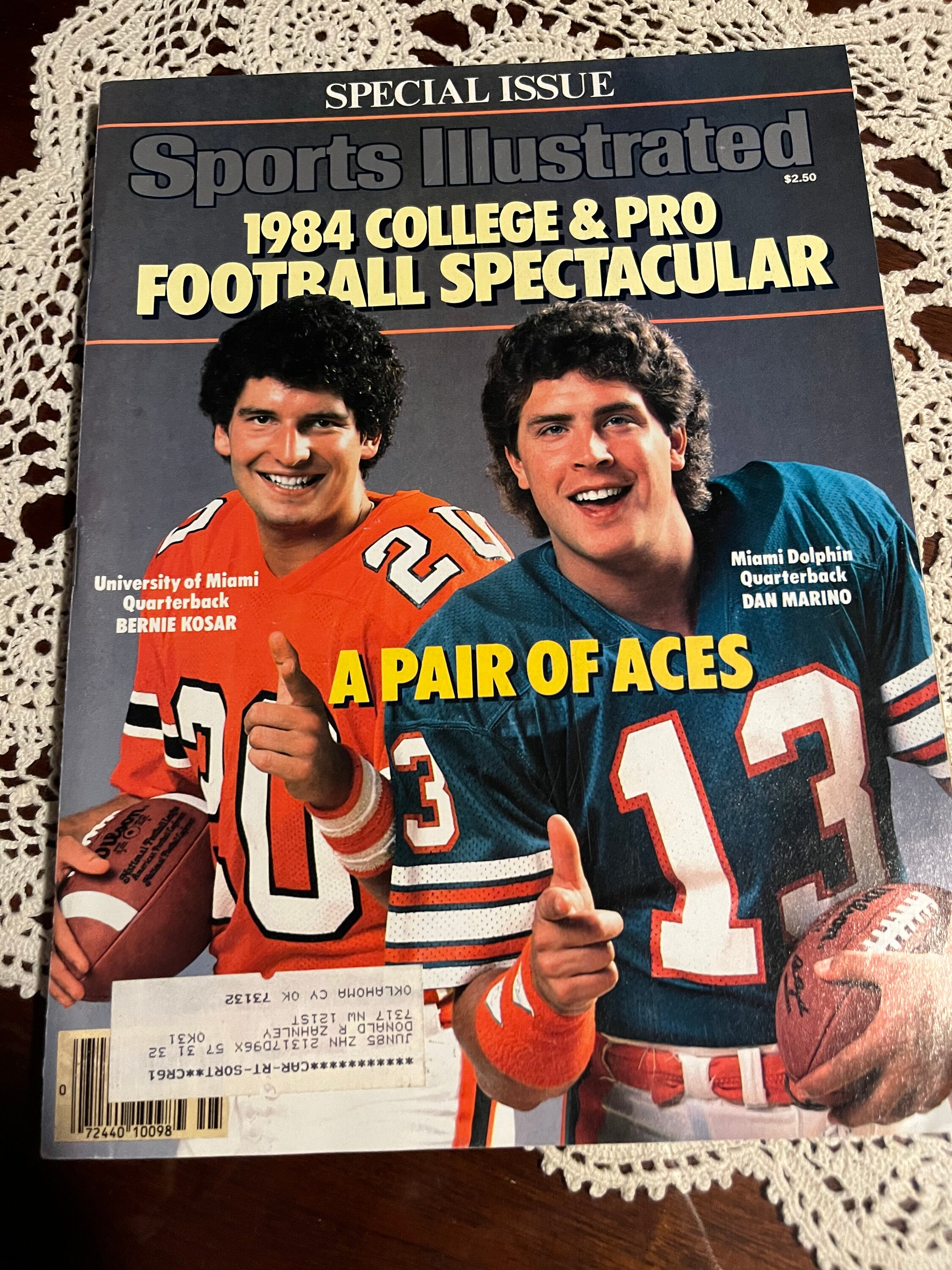 Sports Illustrated 1984 College & Pro Football Spectacular Magazine - Etsy